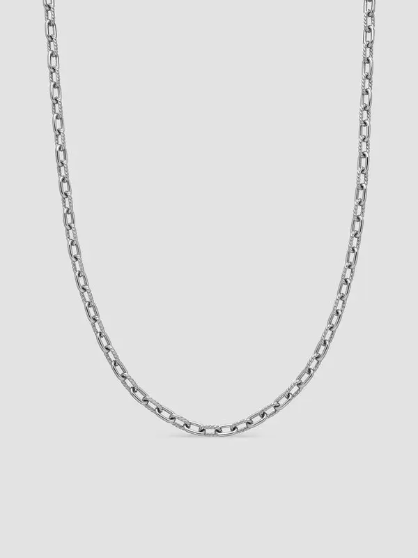 David Yurman Dy Madison Chain Necklace In Sterling 6mm
