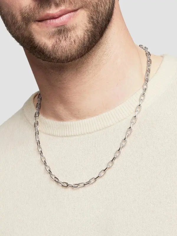 David Yurman Dy Madison Chain Necklace In Sterling 6mm