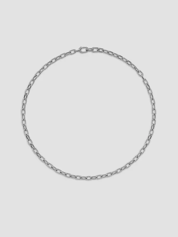 David Yurman Dy Madison Chain Necklace In Sterling 6mm