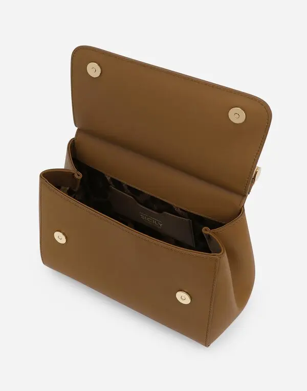 Dolce & Gabbana Sicily Handbag - Brown