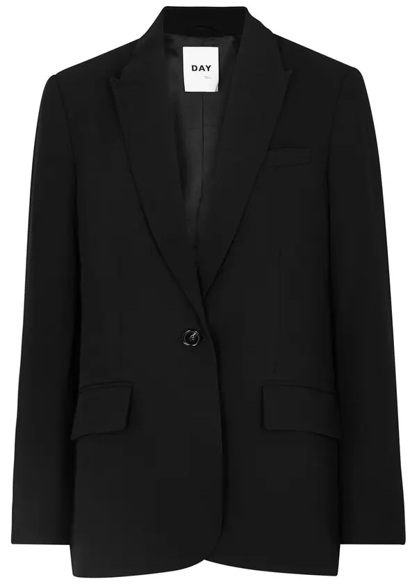 Day Birger Et Mikkelsen Hector Crepe Blazer - Black