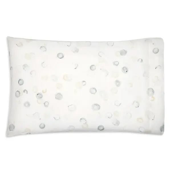 SFERRA Punti Pillowcase, Standard - Platinum