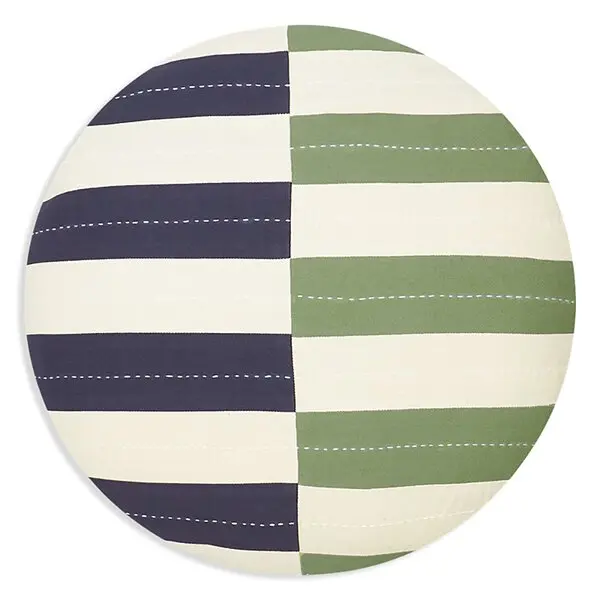 ANCHAL Anchael Offset Throw Pillow - Spruce