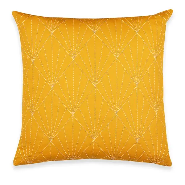 ANCHAL Array Throw Pillow - Yellow