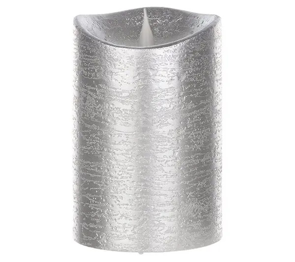 MELROSE International 5.5' Silver Led Candle - One-color