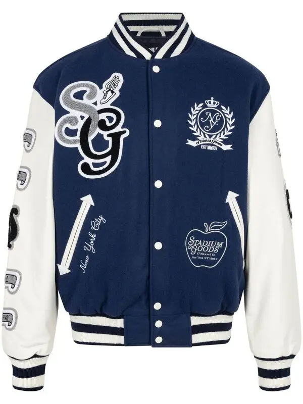 STADIUM GOODS® Nyc Wool Varsity Jacket - Blue