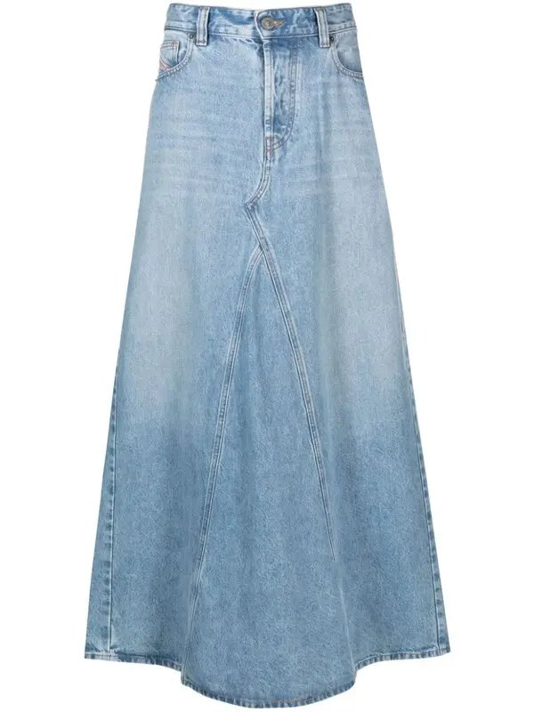 DIESEL® Denim Maxi Skirt