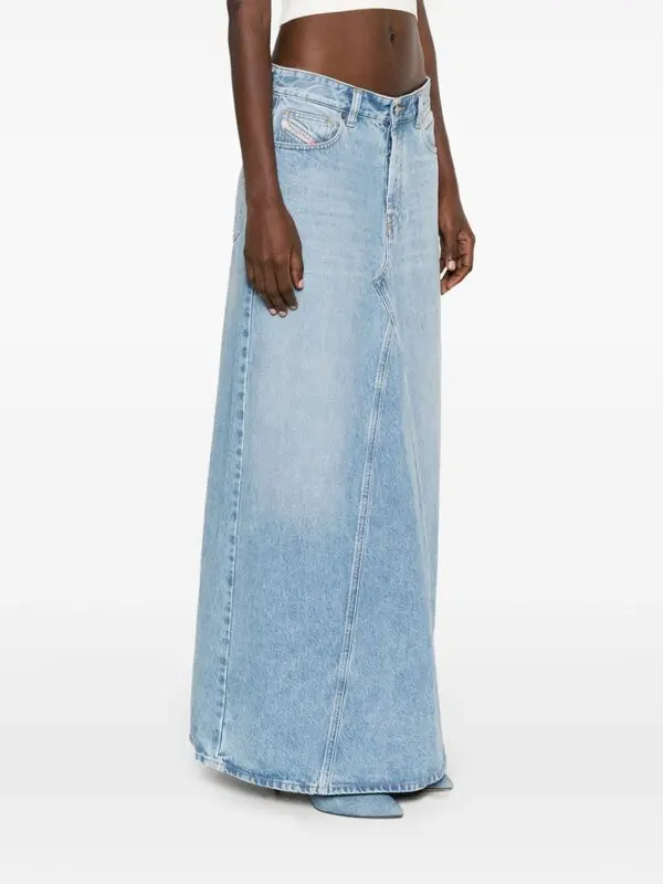 DIESEL® Denim Maxi Skirt