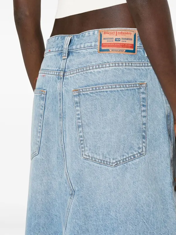 DIESEL® Denim Maxi Skirt