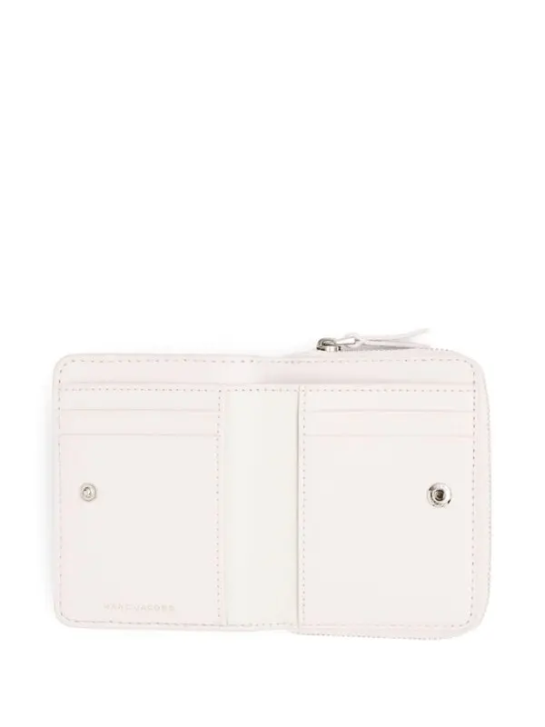 Marc Jacobs The Mini Compact Wallet - White
