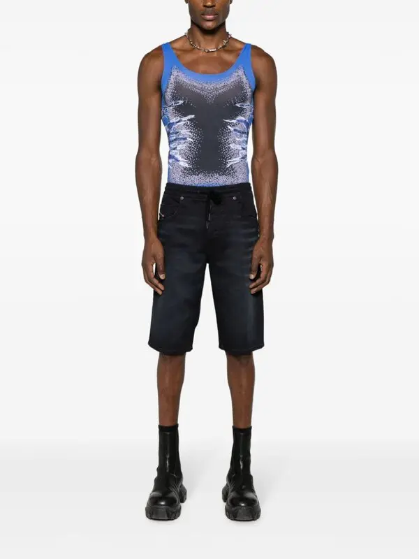 DIESEL® D-krooley Denim Shorts