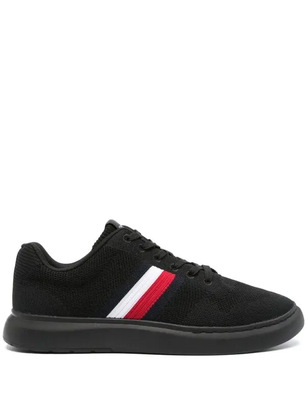 Tommy Hilfiger Side Stripe-detail Mesh Sneakers