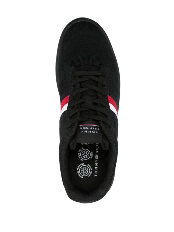 Tommy Hilfiger Side Stripe-detail Mesh Sneakers