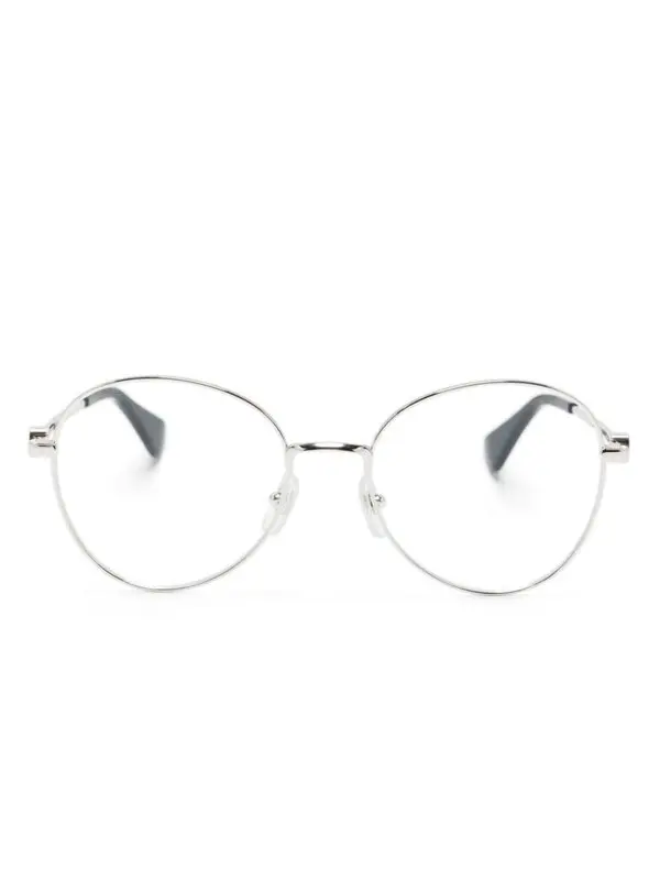 CARTIER Ct0449o Round-frame Glasses - Silver