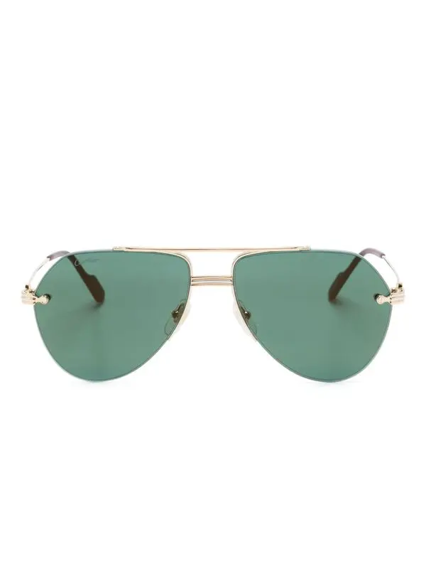 Cartier Round Frame Sunglasses