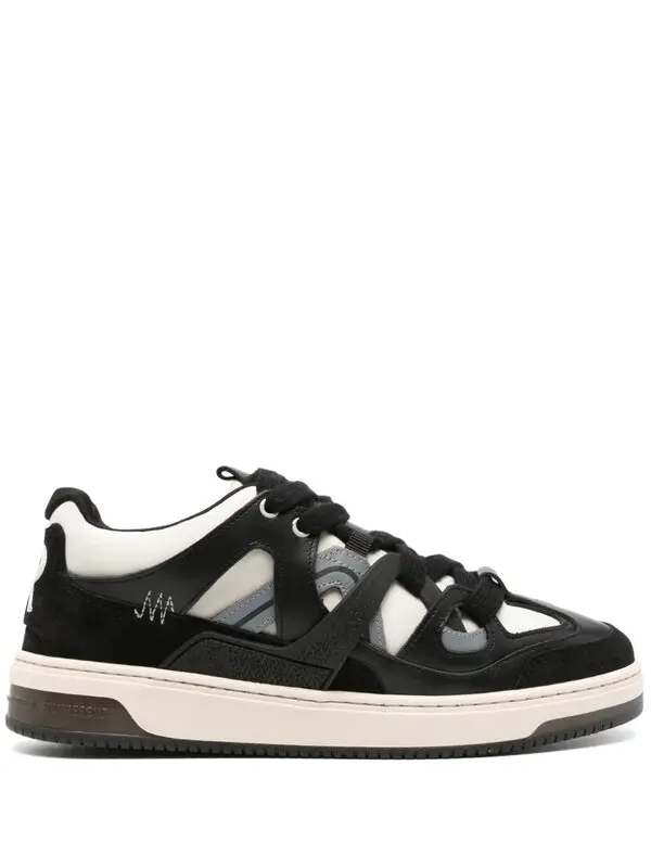 REPRESENT Bully Leather Sneakers - Black