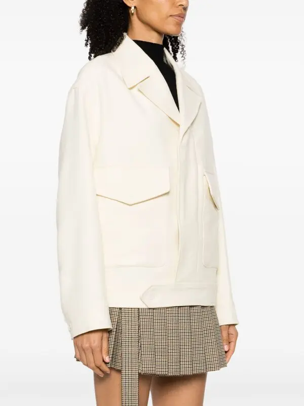 Ami Notched-lapel Virgin-wool Jacket