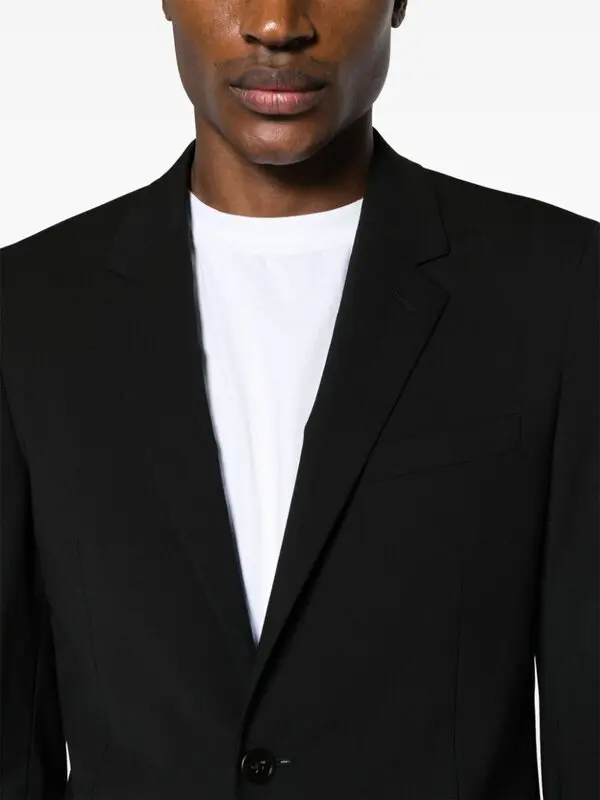 Theory Single-breasted Virgin Wool-blend Blazer