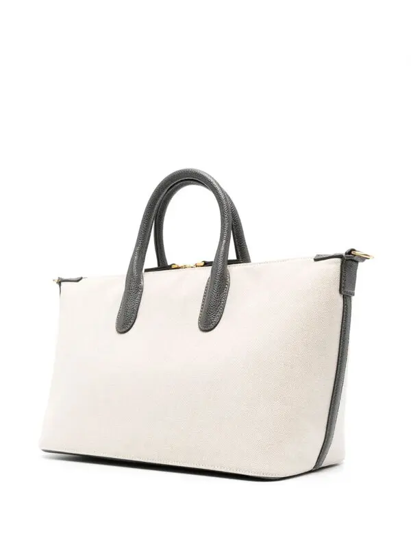 Thom Browne Grosgrain-loop Tote Bag