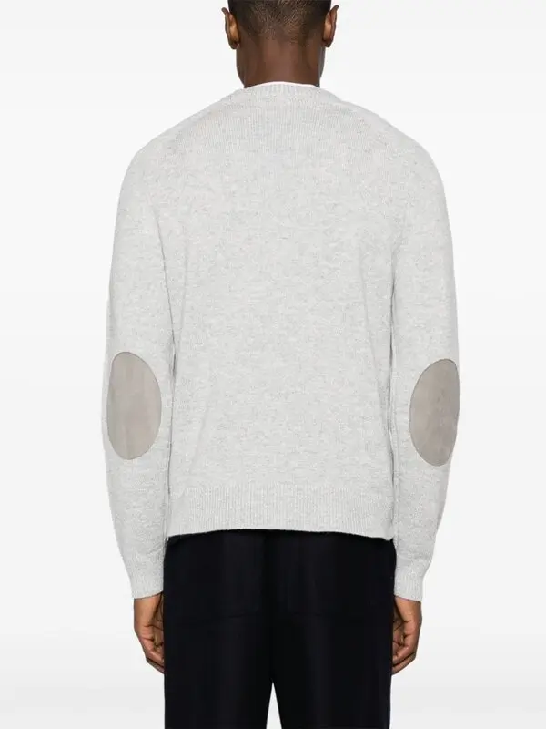 Theory Morlan Ribbed Wool-cashmere Jumper - Grey