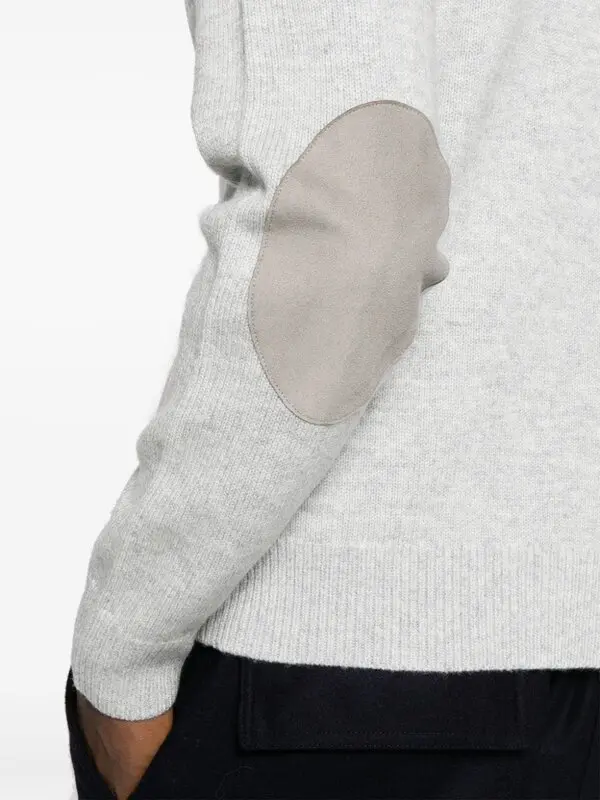 Theory Morlan Ribbed Wool-cashmere Jumper - Grey