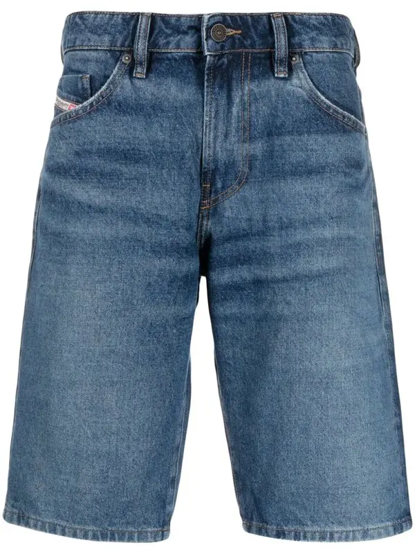 DIESEL® Slim-leg Denim Shorts