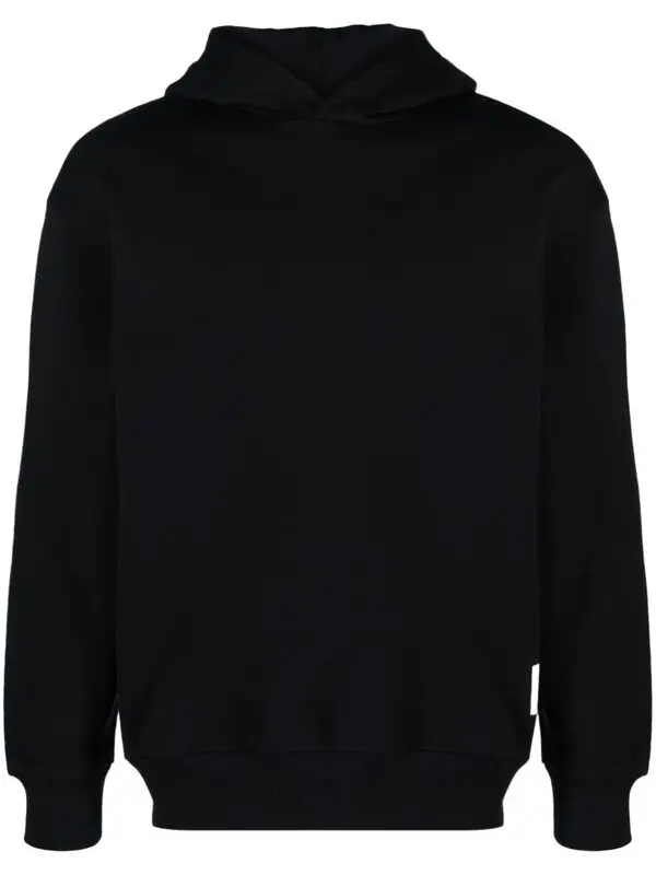 Emporio Armani Logo-patch Cotton Hoodie