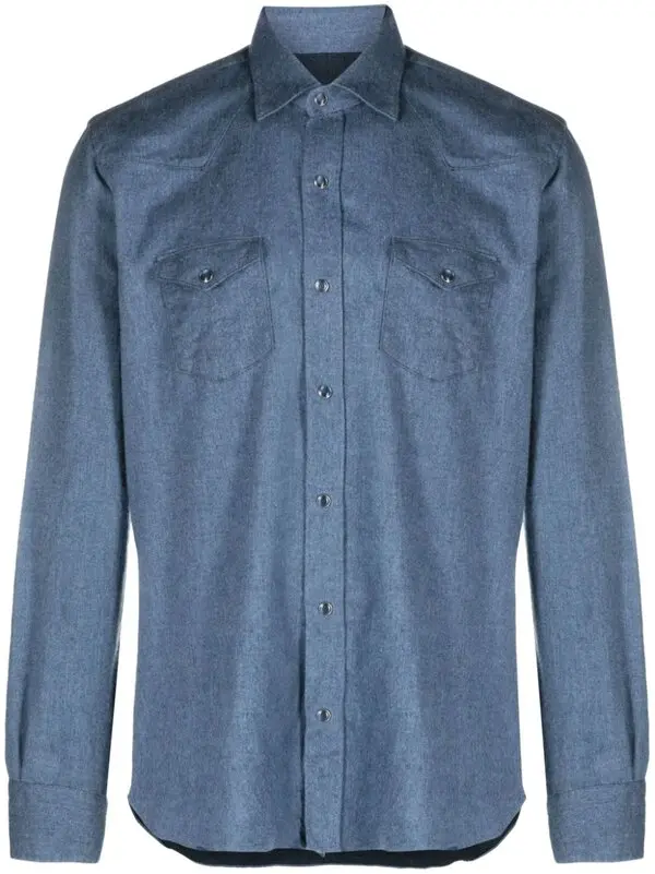 BARBA NAPOLI Workship Cotton Shirt