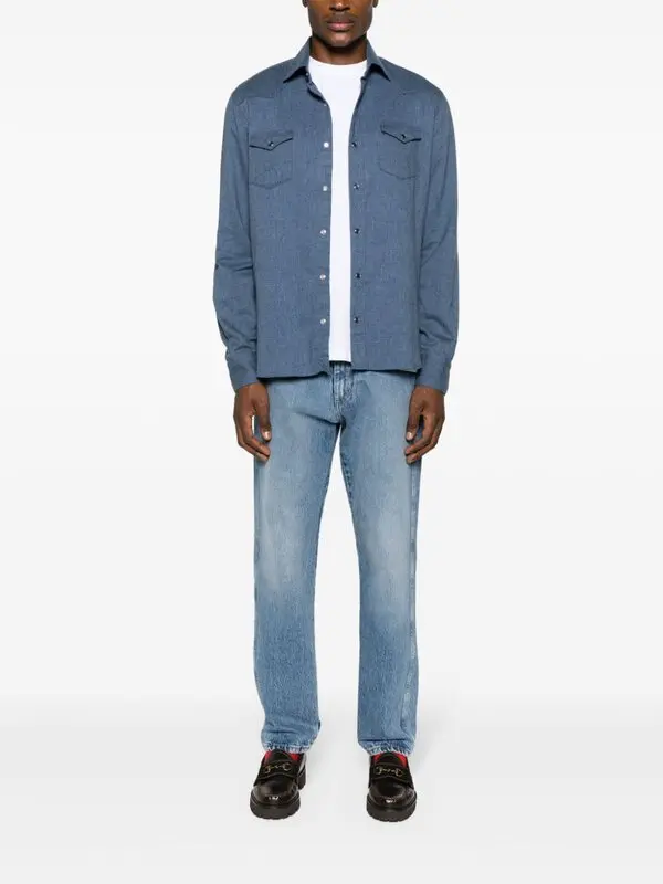 BARBA NAPOLI Workship Cotton Shirt
