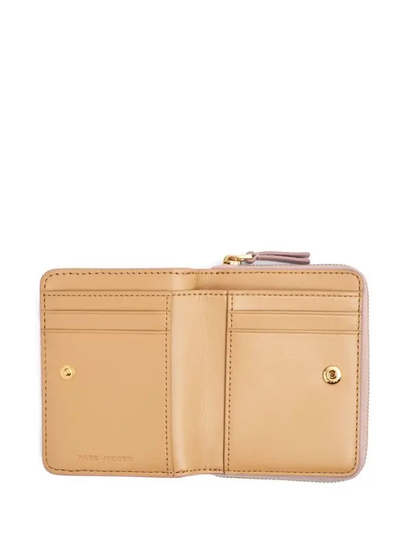 Marc Jacobs The Mini Compact Leather Wallet - Pink