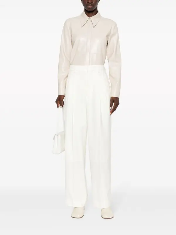 Ami High-waisted Flared Trousers