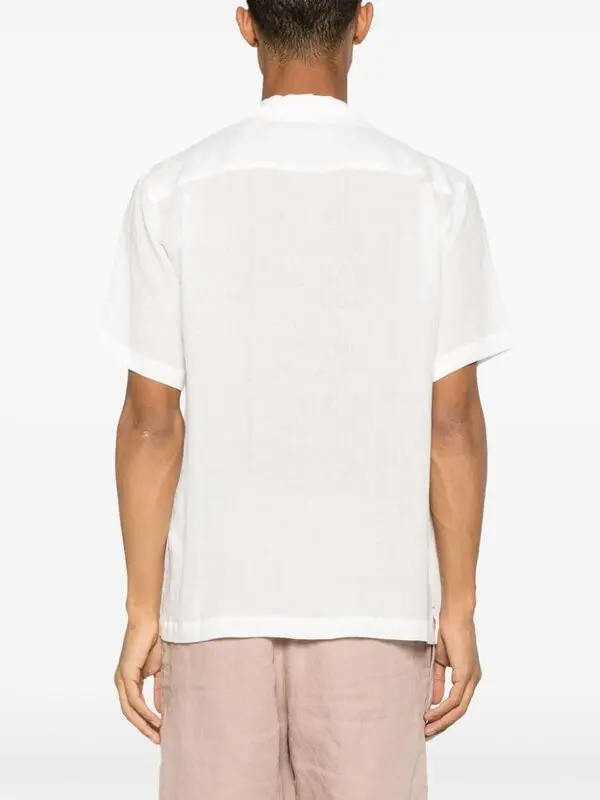 Orlebar Brown Maitan Short-sleeved Linen Shirt - White