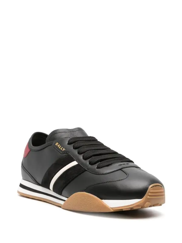Bally Sussex Logo-print Sneakers - Black