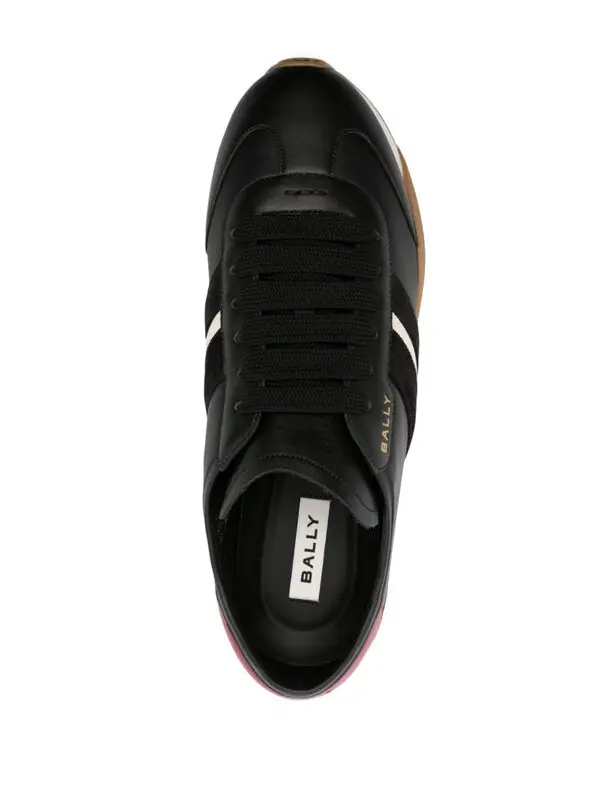 Bally Sussex Logo-print Sneakers - Black