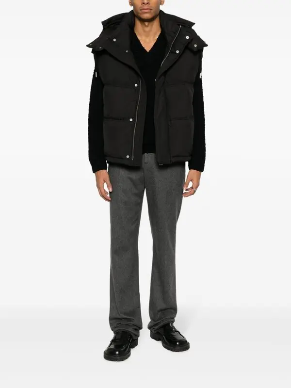 AMI Paris Hooded Padded Gilet