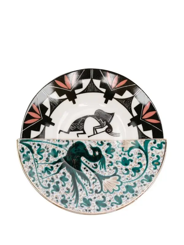 SELETTI Hybrid Aspero Ceramic Tea Cup Set