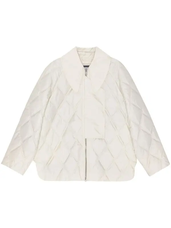 GANNI Diamond Quilted Jacket