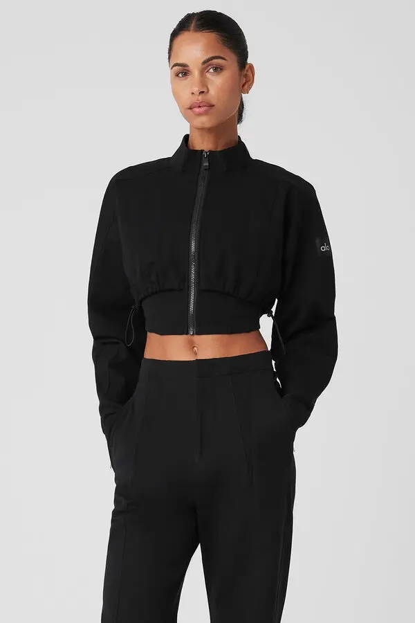 Alo Yoga On Point Moto Jacket - Black
