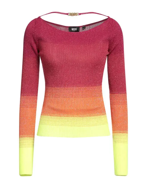 Gcds Knitted Sweater - Red