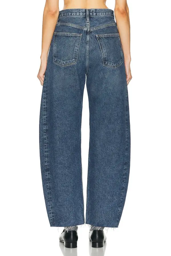 AGOLDE Luna Pieced Wide Leg Jeans - Control