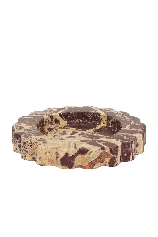 ANASTASIO HOME The Sun Tray In Brown - Cherry Gold