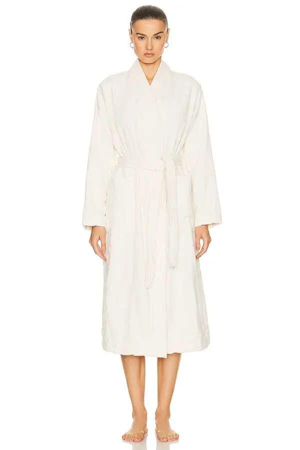 BAINA Bath Robe - Ivory