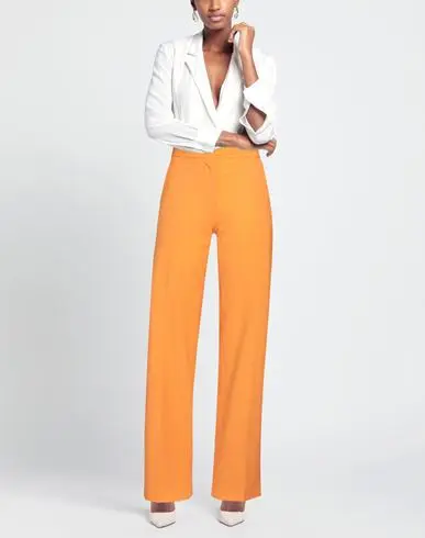 MSGM Straight Leg Trousers - Mandarin