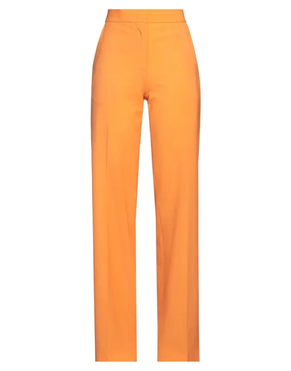 MSGM Straight Leg Trousers - Mandarin