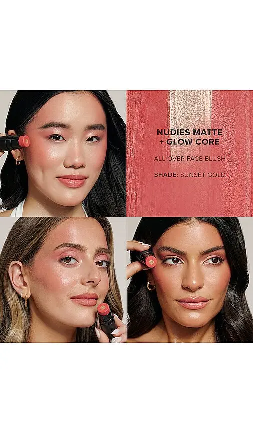 NUDESTIX Nudies Matte + Glow Core - Sunset Gold