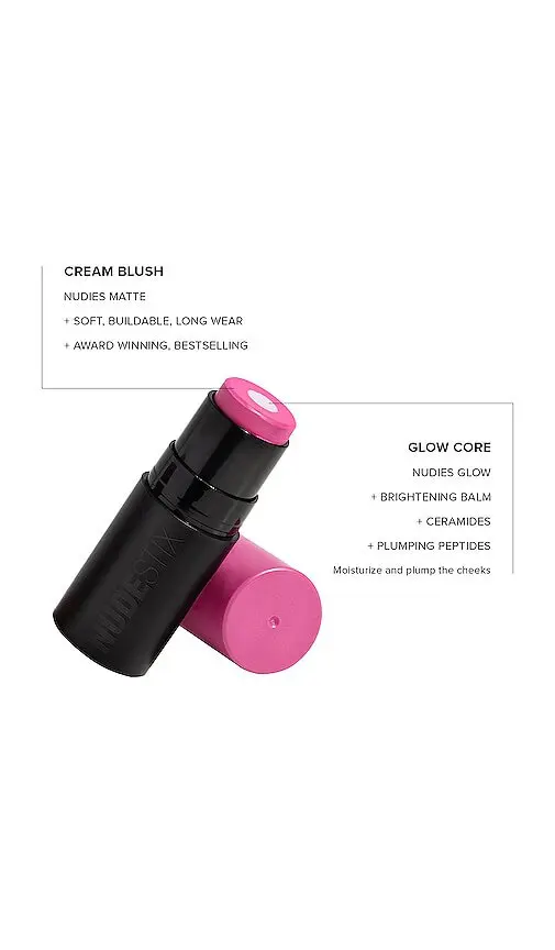 NUDESTIX Nudies Matte + Glow Core - Magenta Magic
