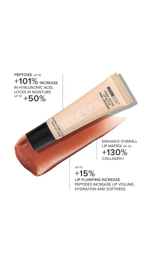 NUDESTIX Hydra-peptide Lip Butter - Dolce Nude