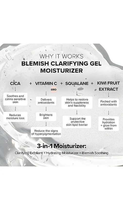 NUDESTIX Blemish Clarifying Gel Moisturizer - N,a
