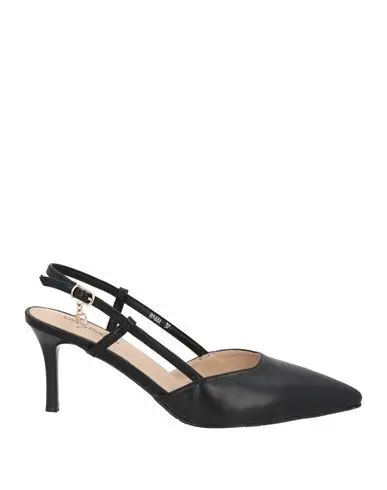 LAURA BIAGIOTTI Pumps Textile Fibers - Black