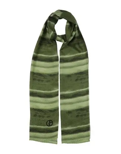 Giorgio Armani Scarf Modal, Silk - Green